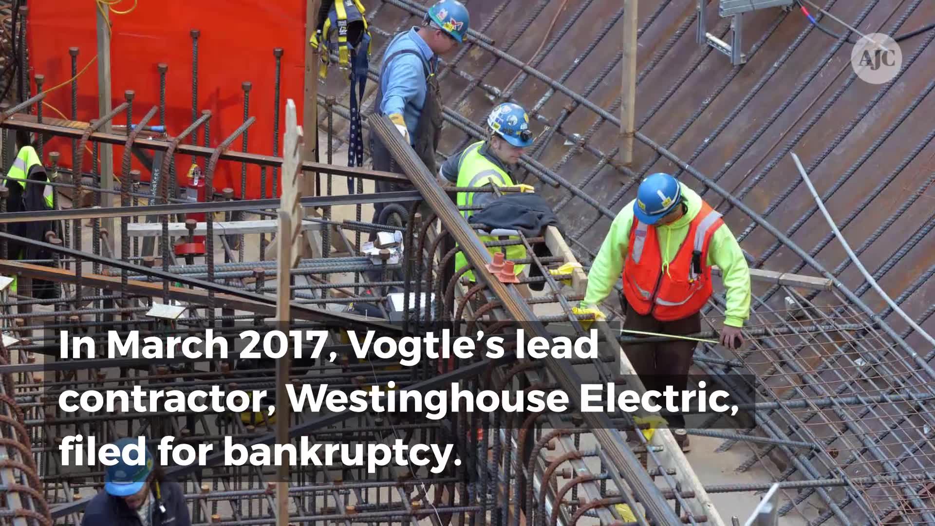 Georgia Power says construction at Plant Vogtle half way complete